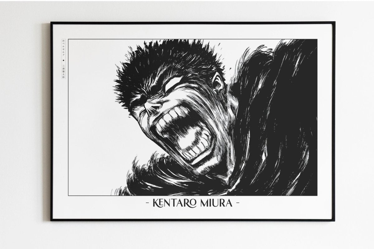 Berserk Manga Artwork | Guts' Rage Poster – Eastern Archivals