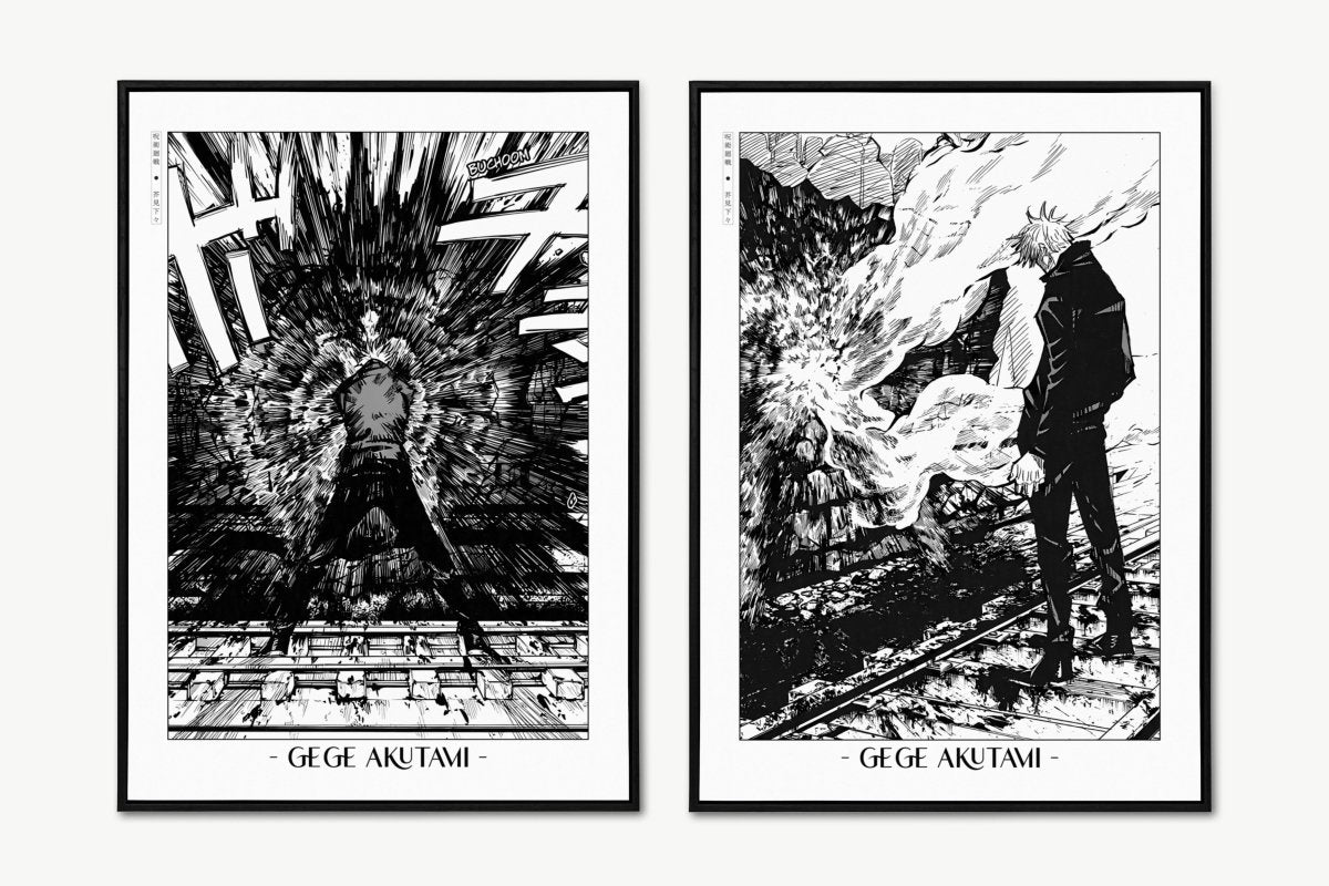 Anime Posters & Wall Art | Gege Akutami Artwork – Eastern Archivals