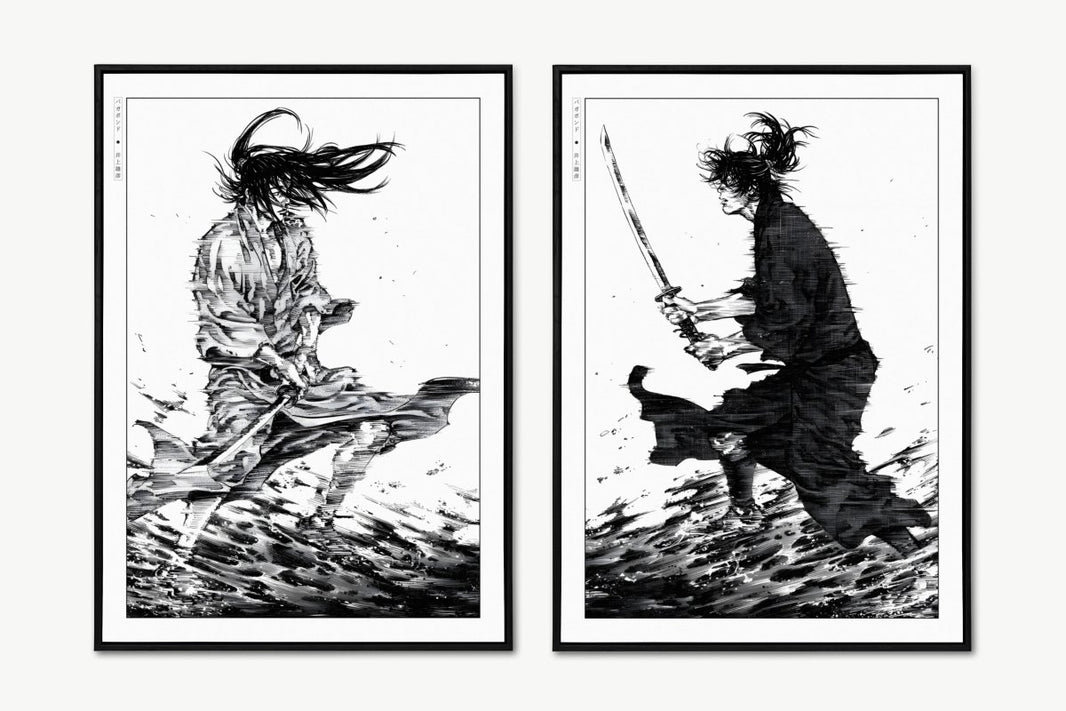 Vagabond Manga Artwork | Takehiko Inoue Posters – Eastern Archivals