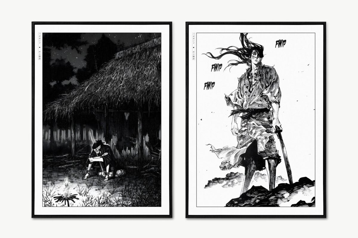 Vagabond Manga Artwork | Takehiko Inoue Posters – Eastern Archivals